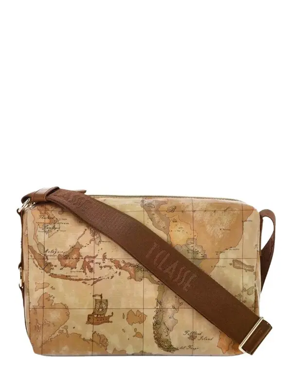 ALVIERO MARTINI 1° CLASSE Geo Classic Shoulder Bag - Neutrals