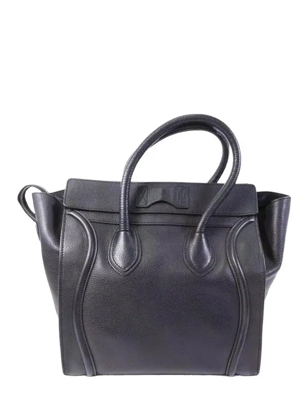 Celine Luggage Handbag - Black