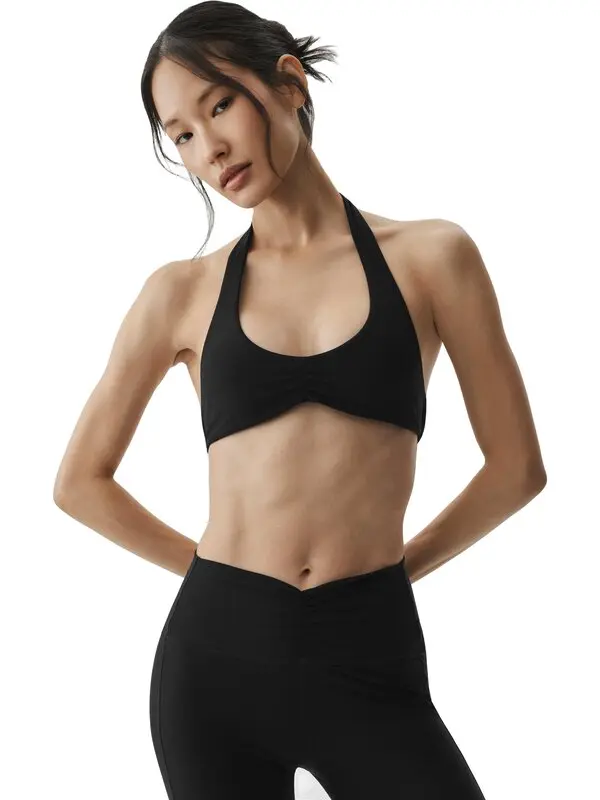 Alo Yoga Soft Intuition Bra - Black
