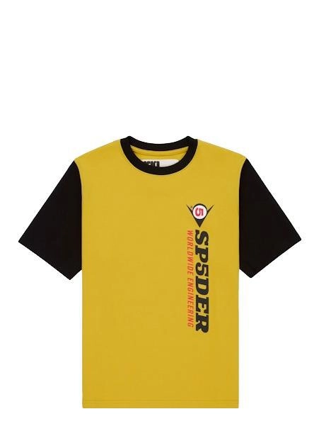 SP5DER Engineer Tee Shirt - Yellow