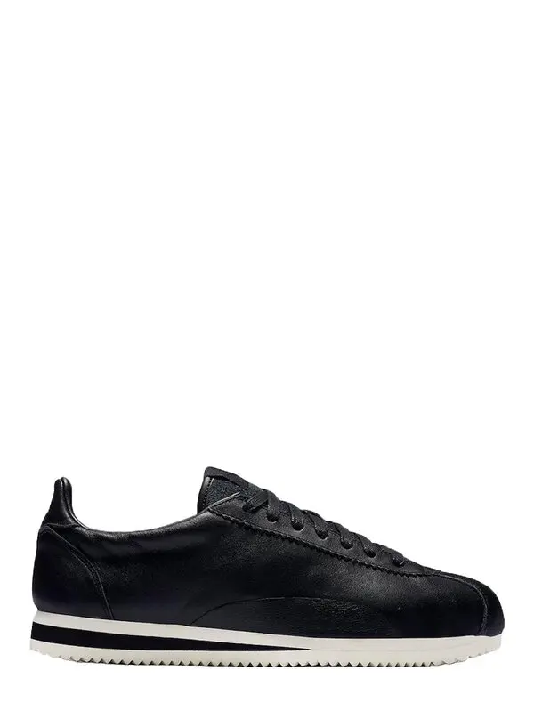 Nike Classic Cortez Premium Sneakers - Black/sail