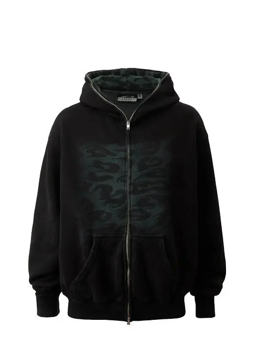 HELLSTAR Cheetah Hoodie - Black