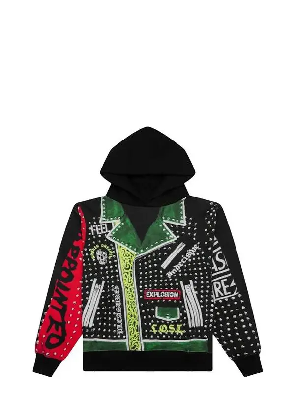PLEASURES Explosion Hoodie - Black