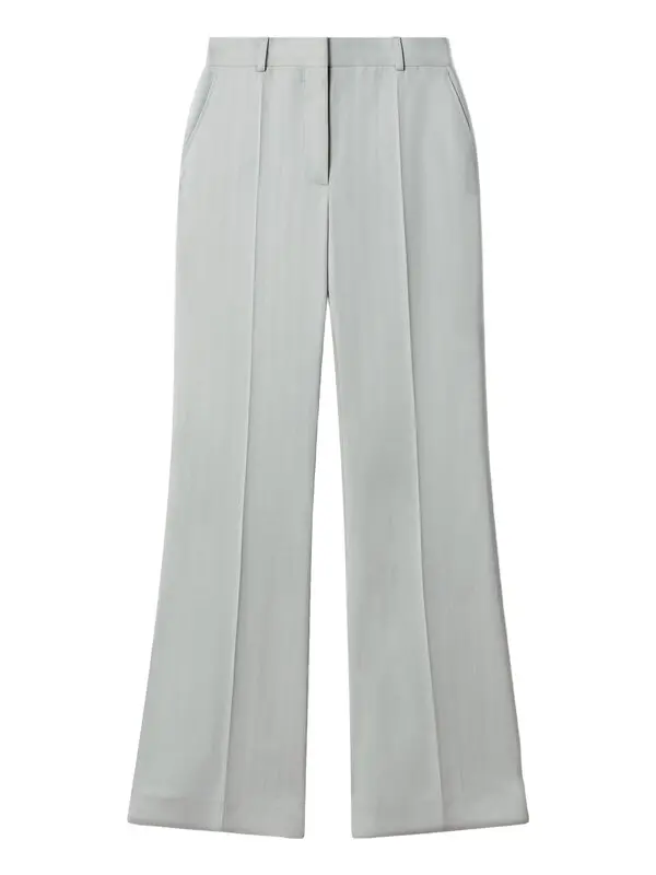 Stella McCartney Mid-rise Bootcut Trousers - Sage
