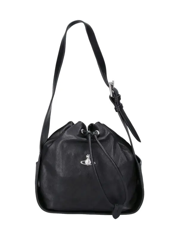 VIVIENNE WESTWOOD Stacey Bucket Bag - Black