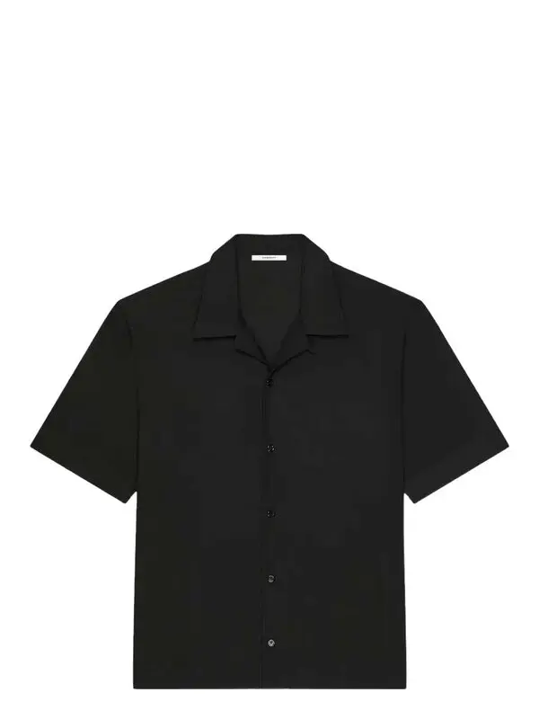 Givenchy Logo-print Short-sleeve Shirt - Black