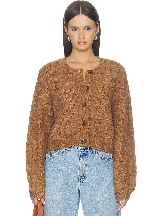 Free People Thistle Cardigan - Macadamia