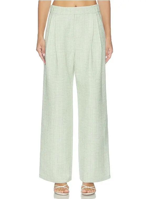 MAUDE CLUB Pierre Pants - Mint