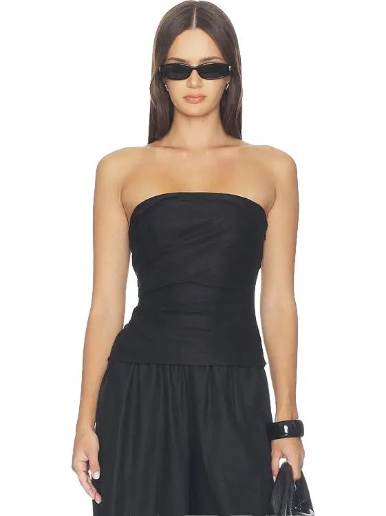 Faithfull The Brand Alzira Top - Black