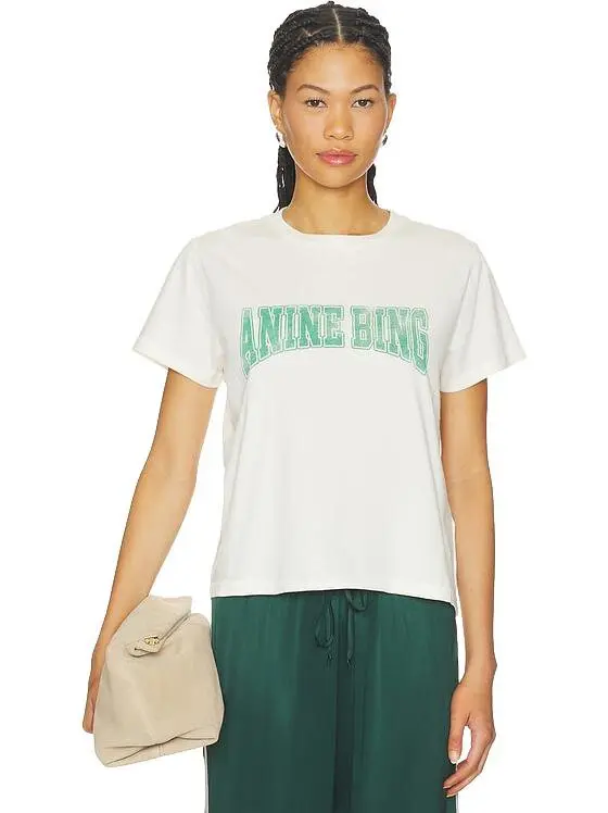 ANINE BING Shelley Tee - Ecru