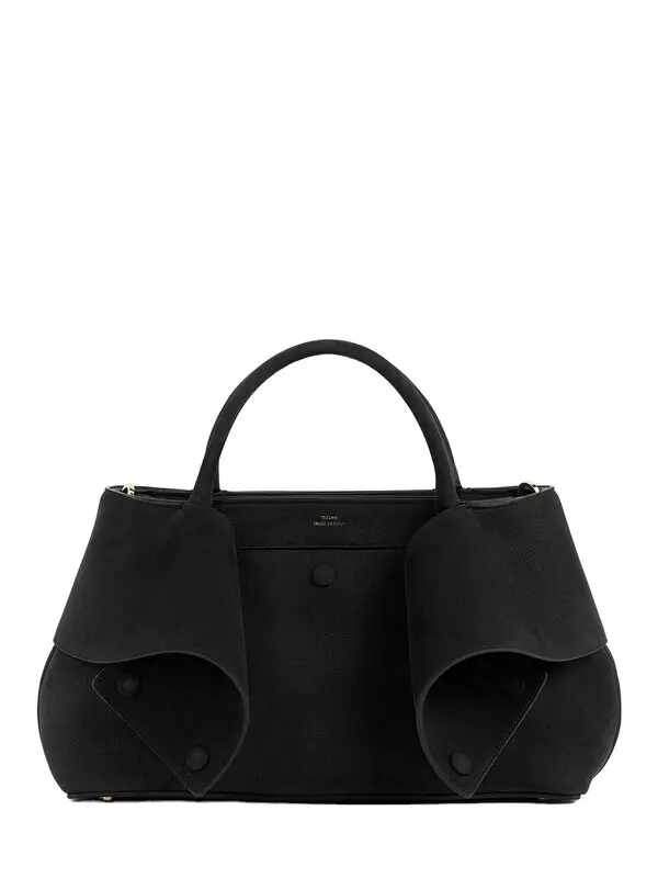 TOTEME Mercer Nubuck Tote - Black