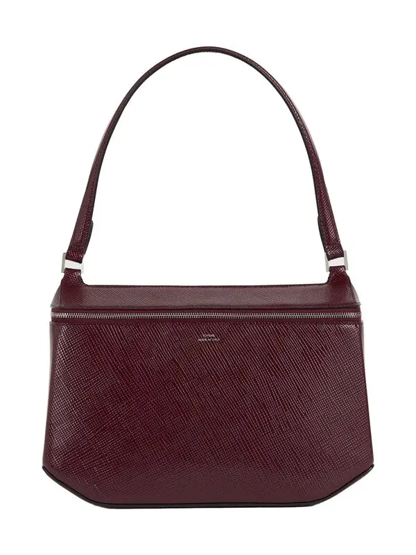TOTEME Clip Palmellato-patent Shoulder - Cherry