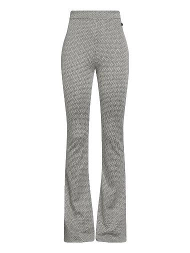 Balmain Monogram Bootcut Jersey Pants - Beige