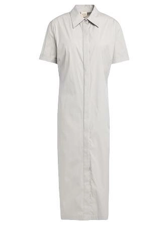 TOD'S Midi Dress Cotton, Polyamide, Elastane - Grey