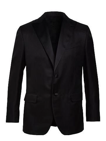 Caruso Blazer Size Wool, Silk - Black