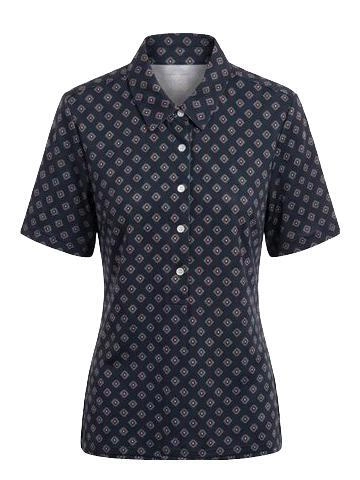 Tory Burch Polo Shirt Midnight Size Cotton - Blue