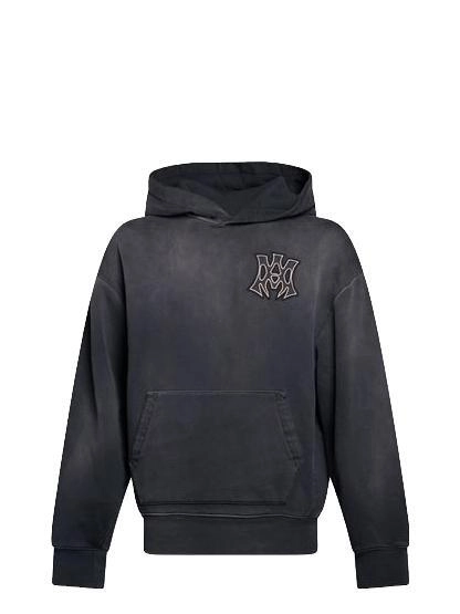 Amiri Cotton Hooded Sweatshirt - Grey