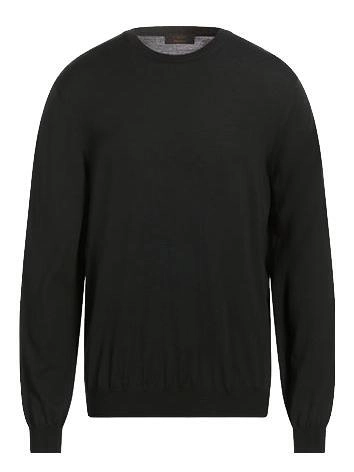 SLOWEAR Virgin Wool And Polyamide Crewneck Sweater - Black
