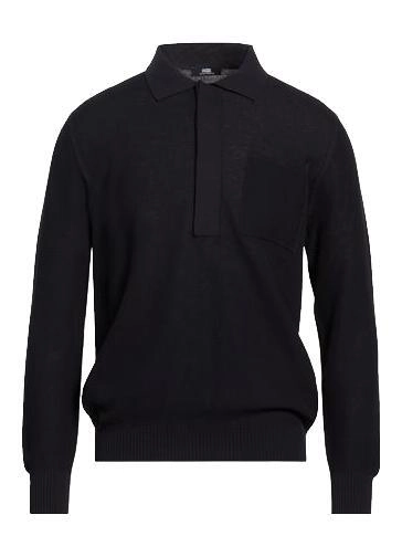 Alpha Studio Sea Island Cotton Sweater - Black