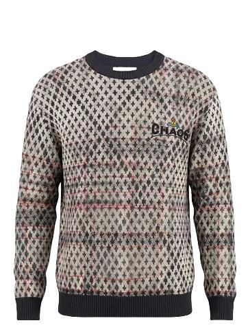 VIVIENNE WESTWOOD Jacquard-knit Pullover - Navy