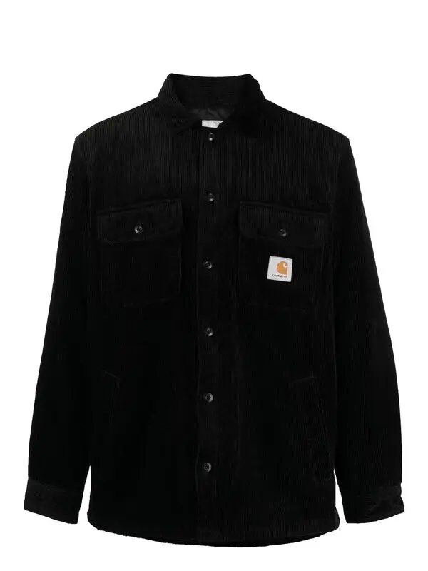 Carhartt Work In Progress Cotton Shirt Jacket - Black