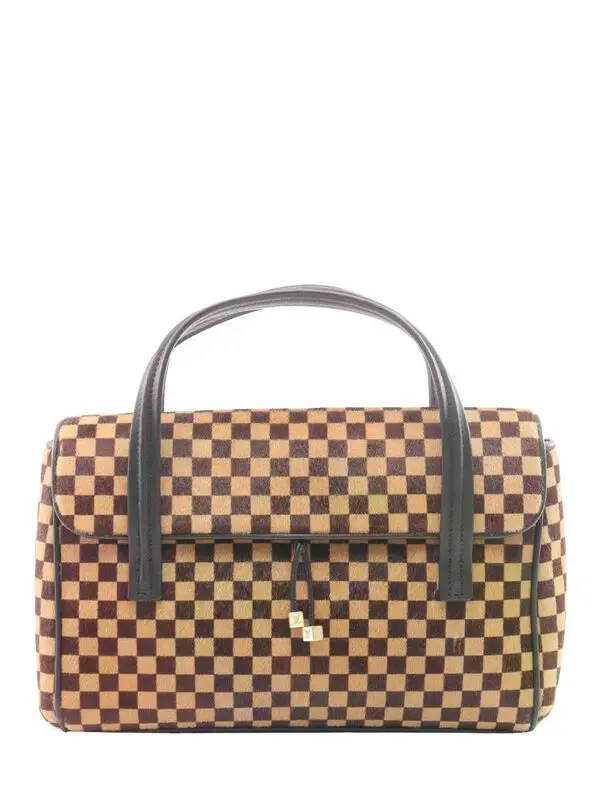 LOUIS VUITTON Damier Sauvage Lionne Handbag - Brown
