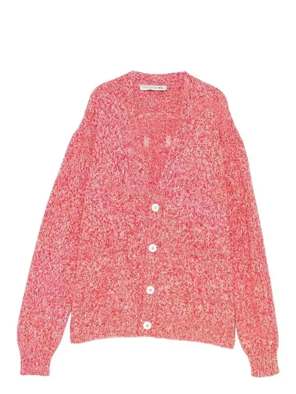 Joshua Sanders Mouline Smile Cardigan - Red