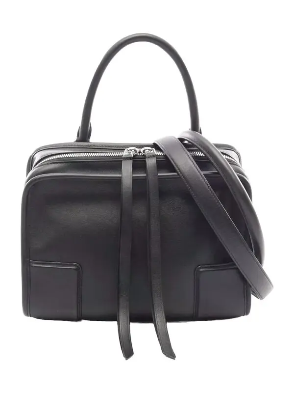 Loewe Amazona 180 Satchel - Black
