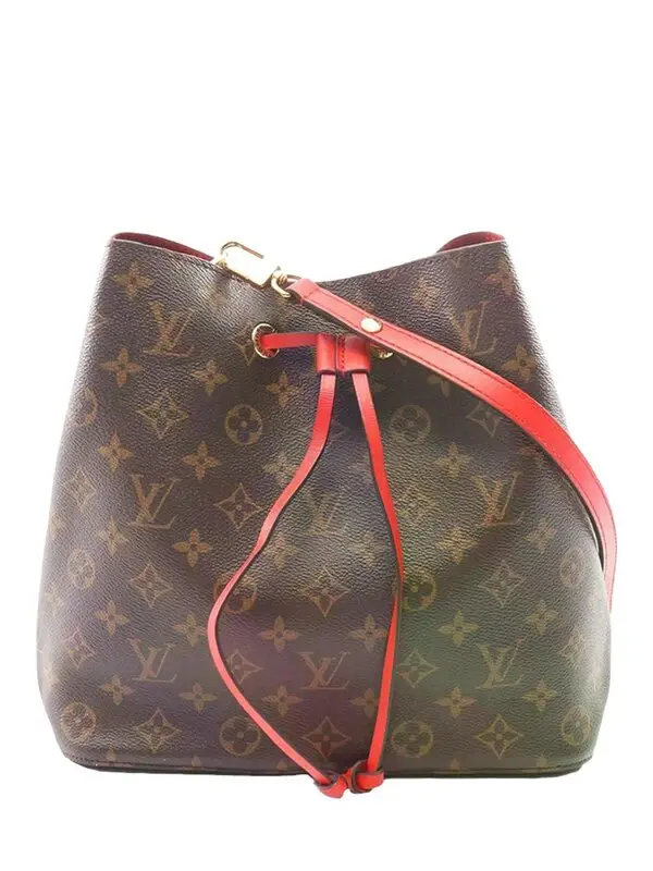 LOUIS VUITTON 2020 Monogram Neonoe Mm Bucket Bag - Brown