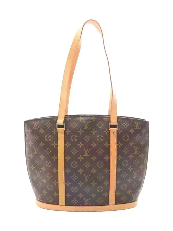 LOUIS VUITTON 2004 Monogram Babylone Tote Bag - Brown