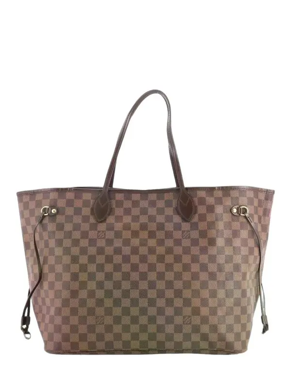 LOUIS VUITTON Neverfull Damier Gm Tote Bag - Brown