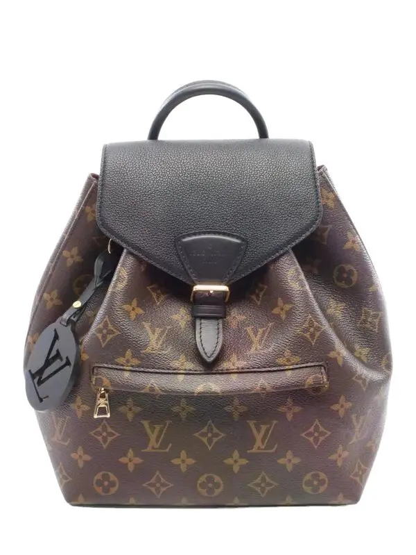LOUIS VUITTON Monogram Montsouris Pm Backpack - Brown