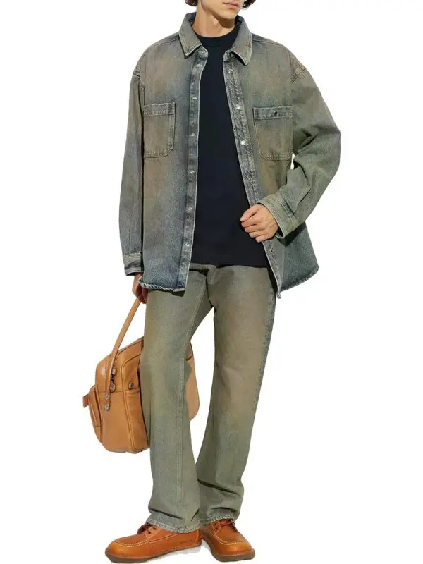 HAIKURE Nelson Denim Shirt - Blue