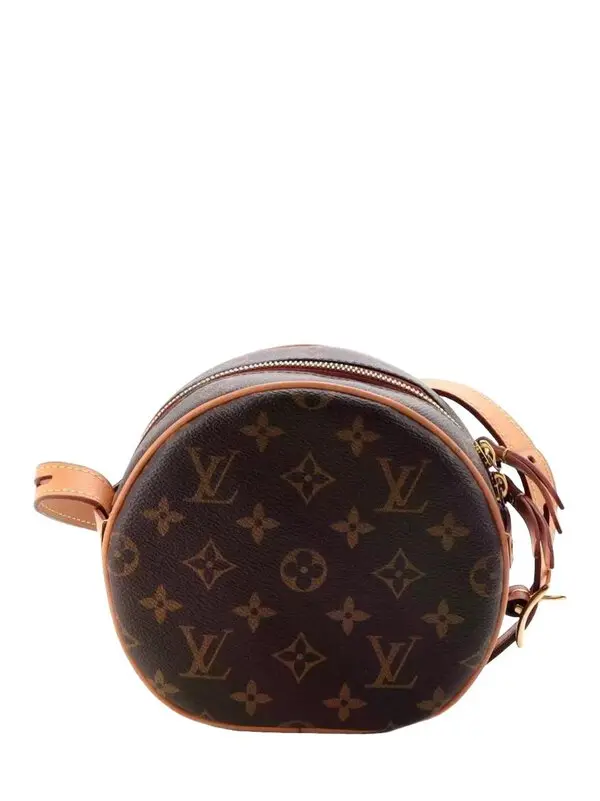 LOUIS VUITTON Boite Chapeau Souple Monogram Canvas Pm Cross Body Bag - Brown
