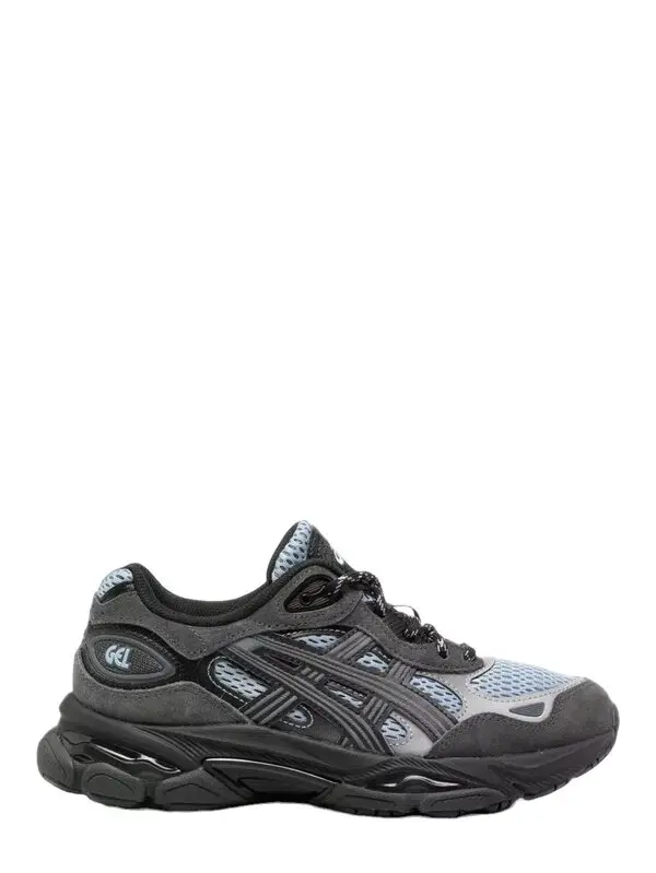 Asics Panel-detailed Lace-up Sneakers - Blue