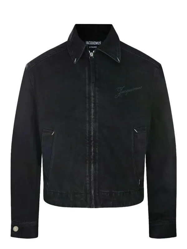 Jacquemus The De-nîmes Canevas Jacket - Black