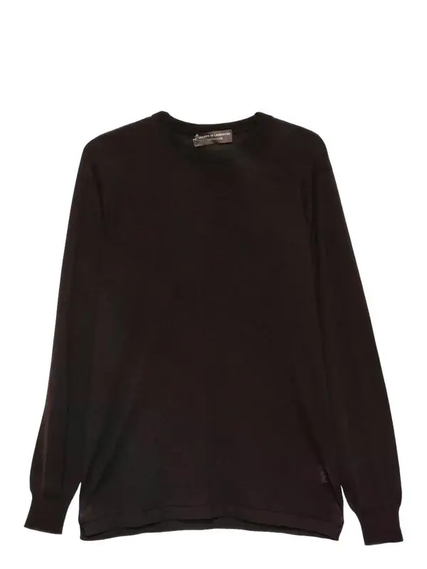 FILIPPO DE LAURENTIIS Long-sleeve T-shirt - Brown