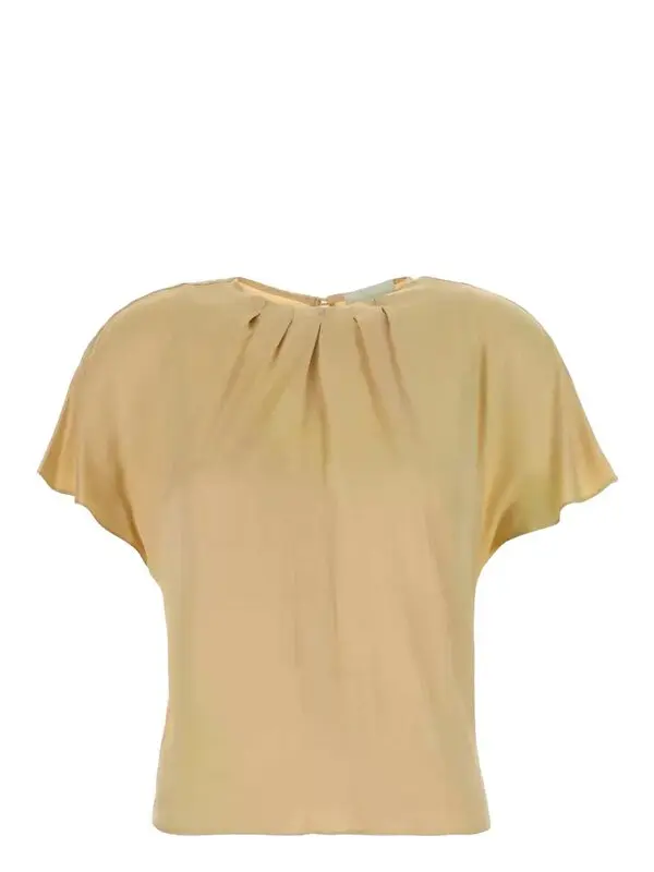 Isabel Marant Étoile Sakine Pleated Top - Yellow