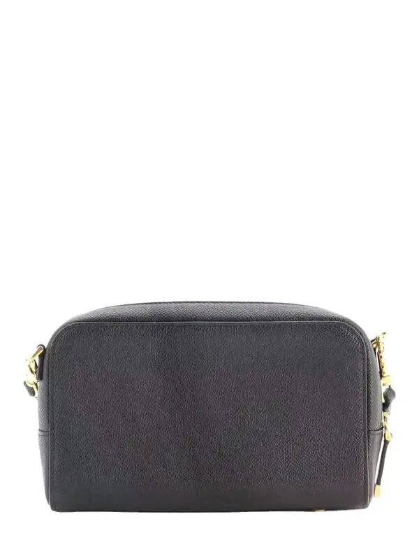 Dior Caro Double Pouch Crossbody Bag - Black