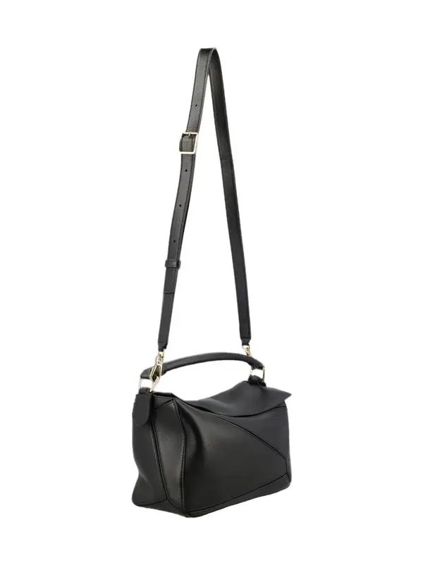 Loewe Puzzle Shoulder Bag - Black