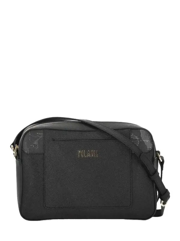 ALVIERO MARTINI 1° CLASSE Logo-plaque Cross Body Bag - Black