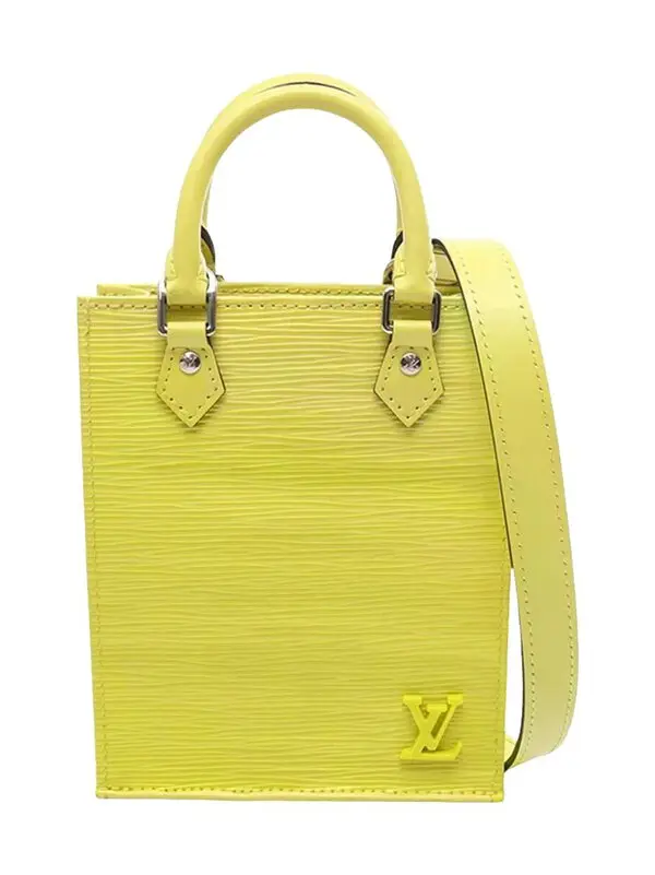 LOUIS VUITTON 2020 Epi Petit Sac Plat Satchel - Green
