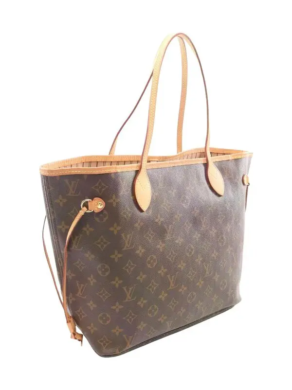 LOUIS VUITTON Monogram Neverfull Mm Tote Bag - Brown