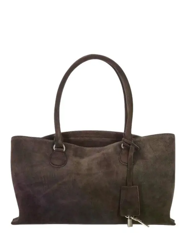 OSOI Suede Tote Bag - Brown