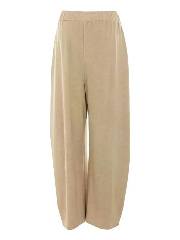 ELEH Elasticated Loose-fit Track Pants - Neutrals