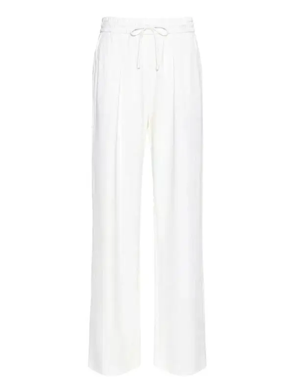 Max Mara Drawstring Wide-leg Track Pants - Neutrals