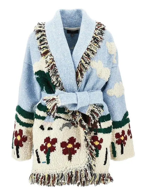 Alanui Casa Wool-blend Cardigan - Multicolor