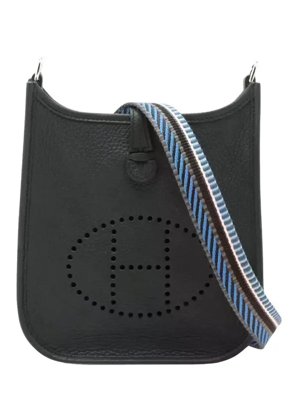 Hermès 2025 Clemence Evelyne I 16 Amazone Crossbody Bag - Black