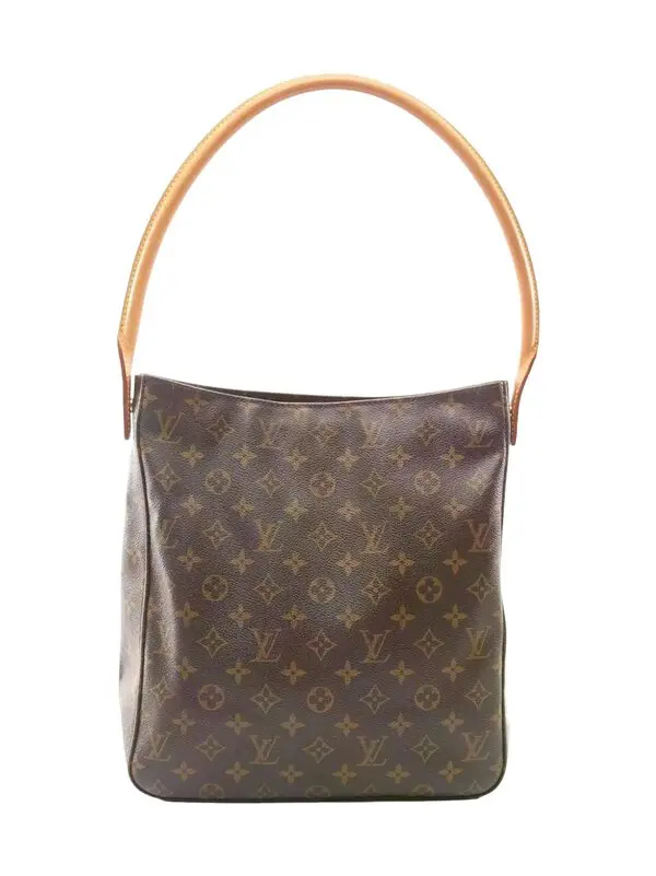 LOUIS VUITTON Monogram Looping Gm Shoulder Bag - Brown
