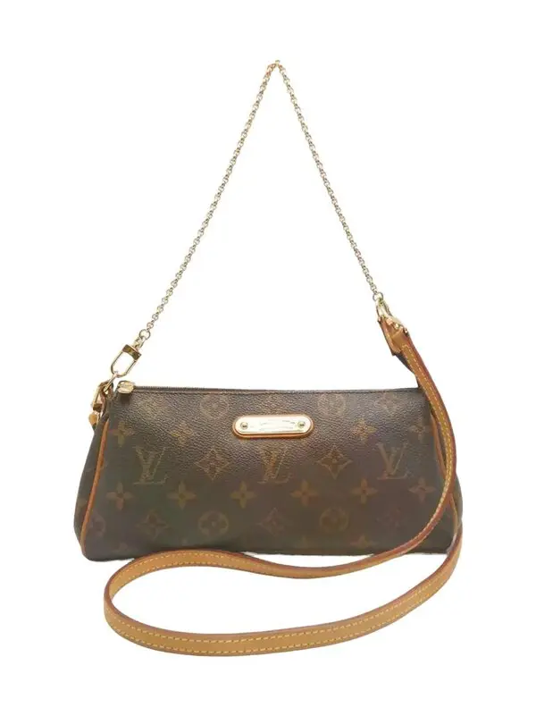 LOUIS VUITTON Monogram Eva Satchel - Brown
